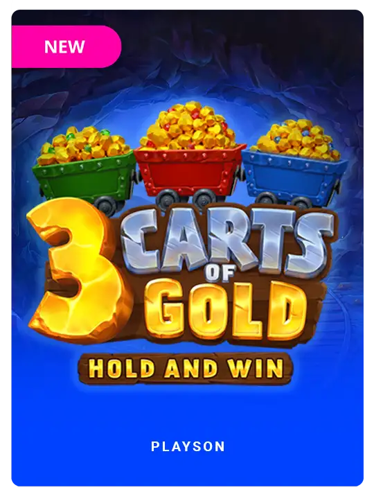 3 Carts of Gold: Hold and Win